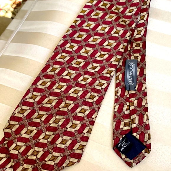 Coach | Accessories | Coach Mens Silk Tie | Poshmark